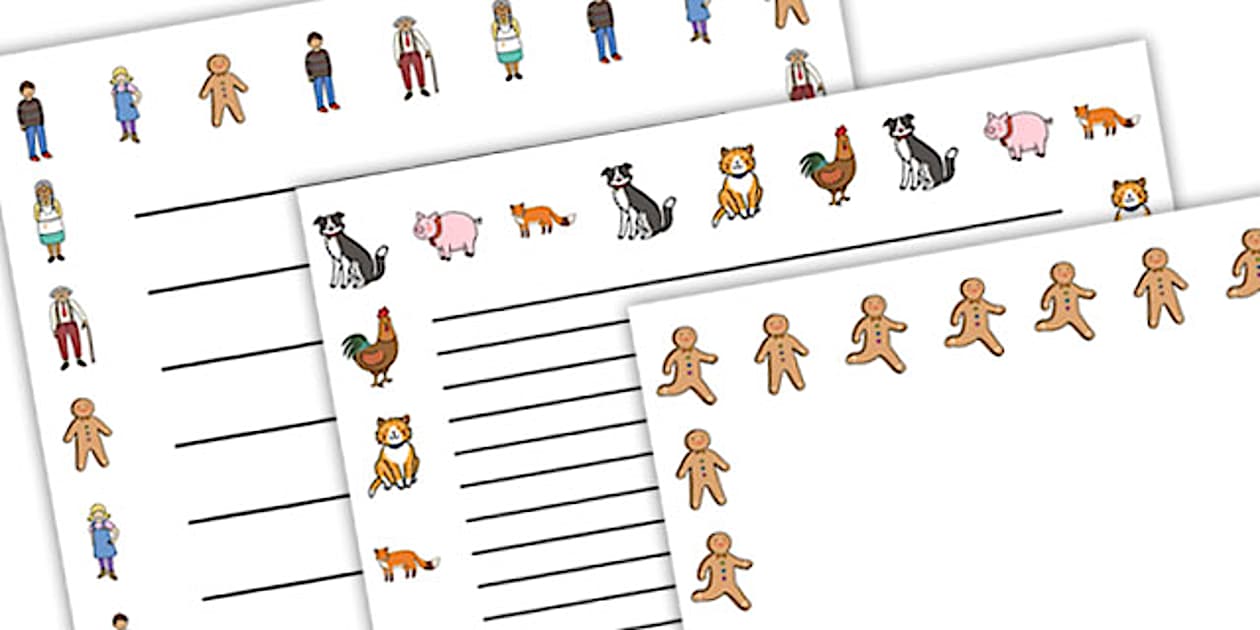 The Gingerbread Man Story (teacher made) - Twinkl