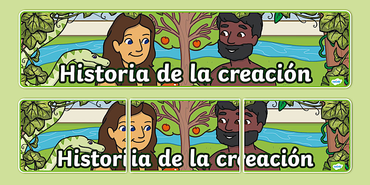 Pancarta: Historia de la creación | Twinkl (teacher made)