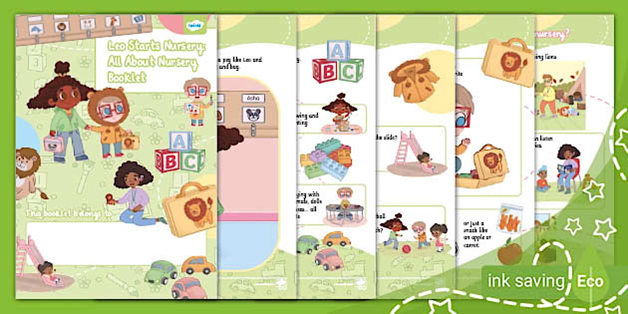 Leo Starts Nursery: All About Nursery Booklet