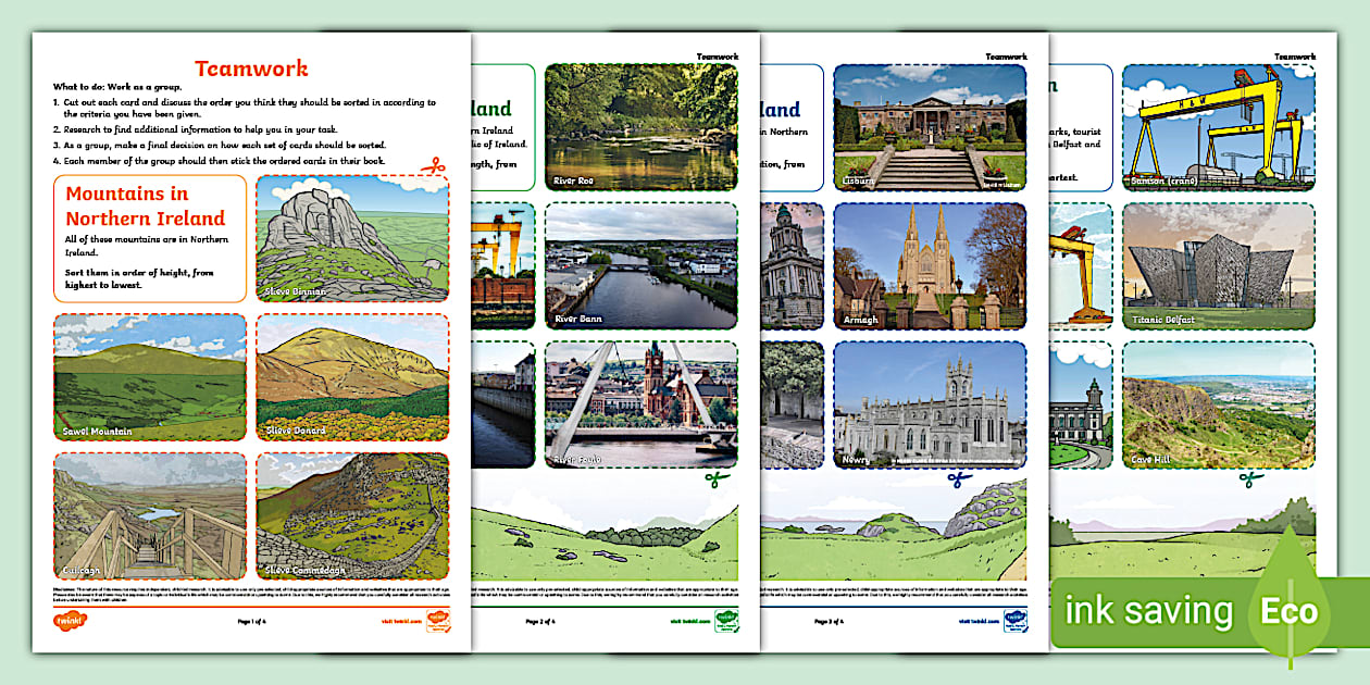 Northern Ireland Sorting Task: Working Together Activity