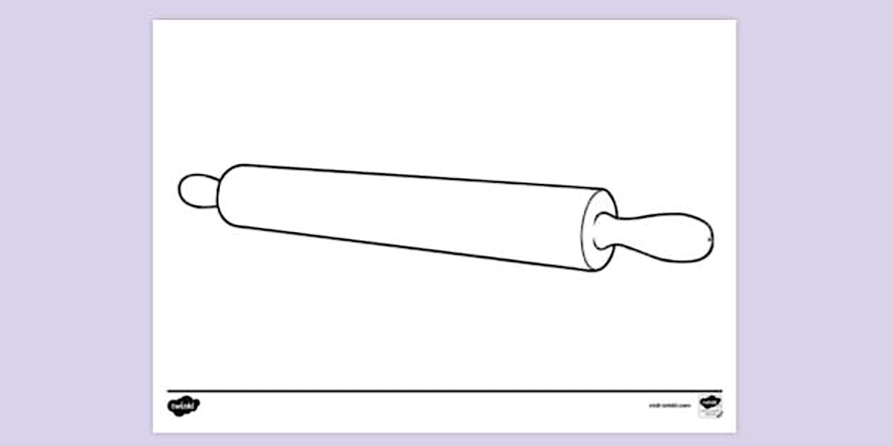 Rolling Pin Colouring | Colouring Sheets (teacher made)