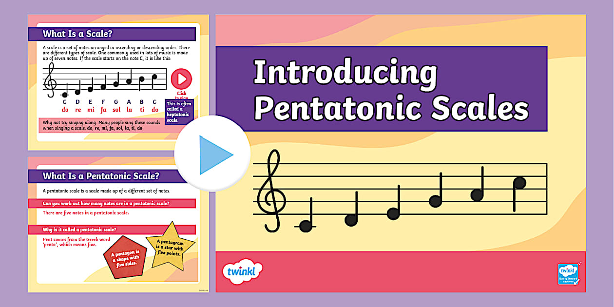 👉 KS2 Introducing Pentatonic Scales PPT (teacher made)