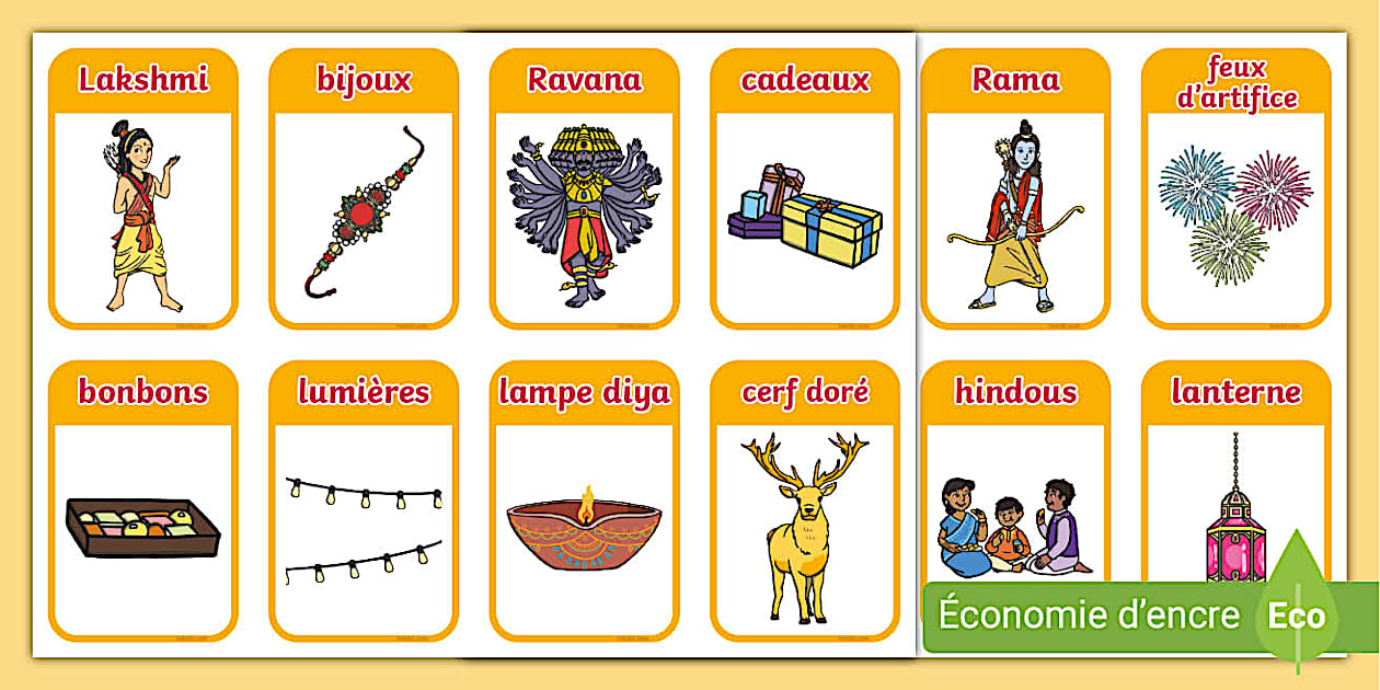 Cartes sur Diwali (teacher made) - Twinkl