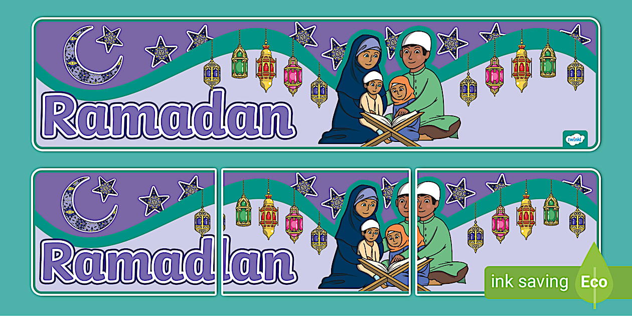 Ramadan Display Banner | KS1 Primary Resources - Twinkl