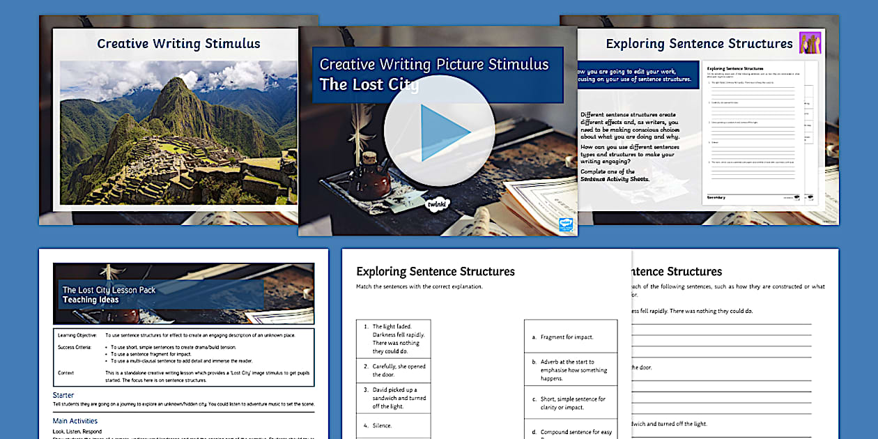 Picture Stimulus for Writing | KS3 Creative Writing | Beyond