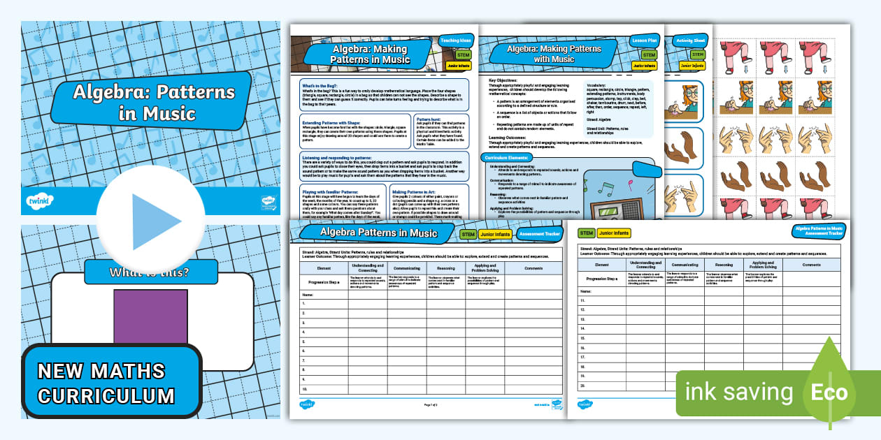 Making Patterns with Music Pack (teacher made) - Twinkl