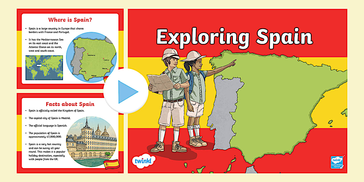 Exploring Spain PowerPoint (teacher made) - Twinkl