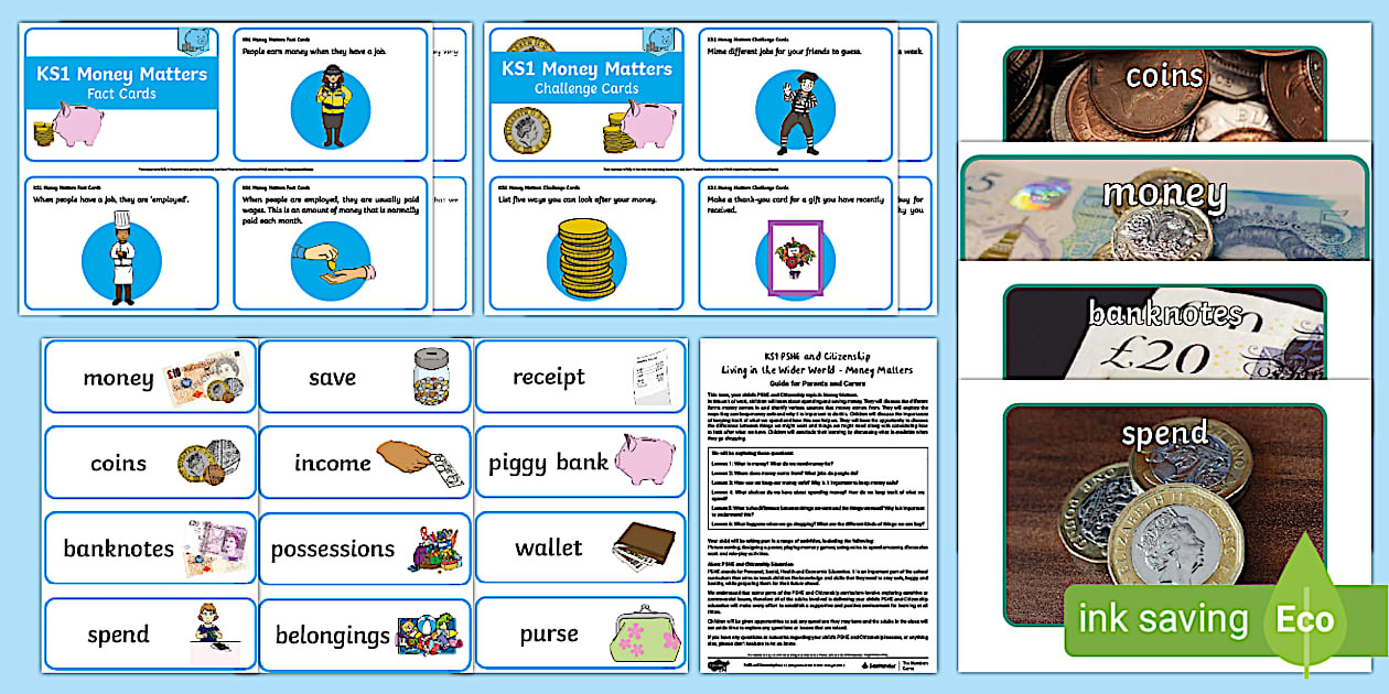 FREE! - PSHE: KS1 Money Matters - Additional Resources