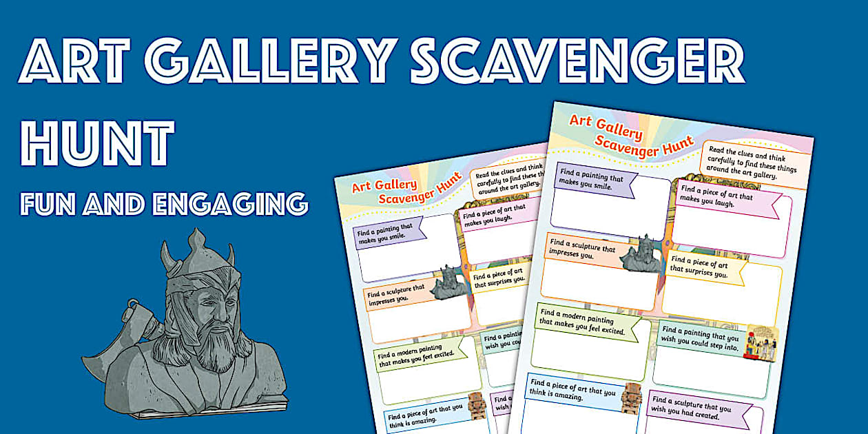 Art Gallery Scavenger Hunt