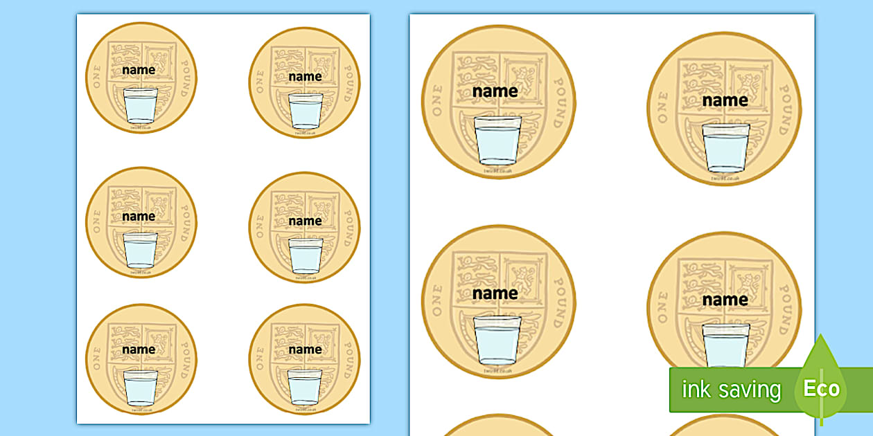 Editable Snack tokens (teacher made) - Twinkl