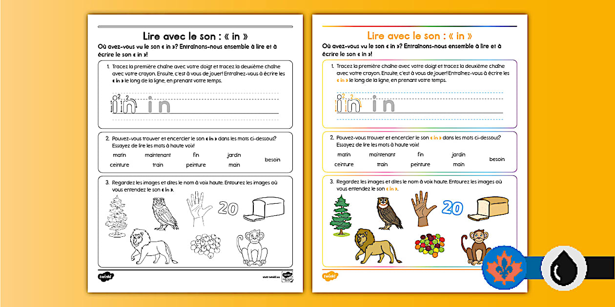 Fun with Phonetics! Exploring the French Sound Blend : in