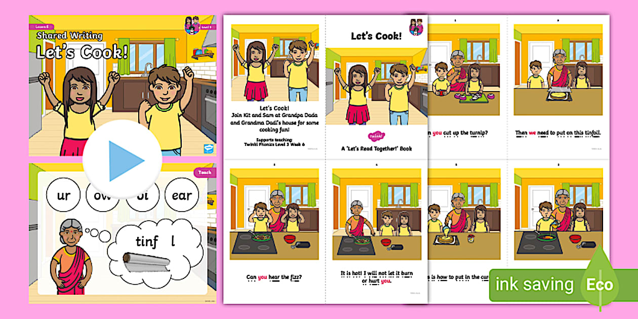 'ur, ow, oi, ear' Phonics Lesson Pack - Level 3 Week 6 Lesson 5