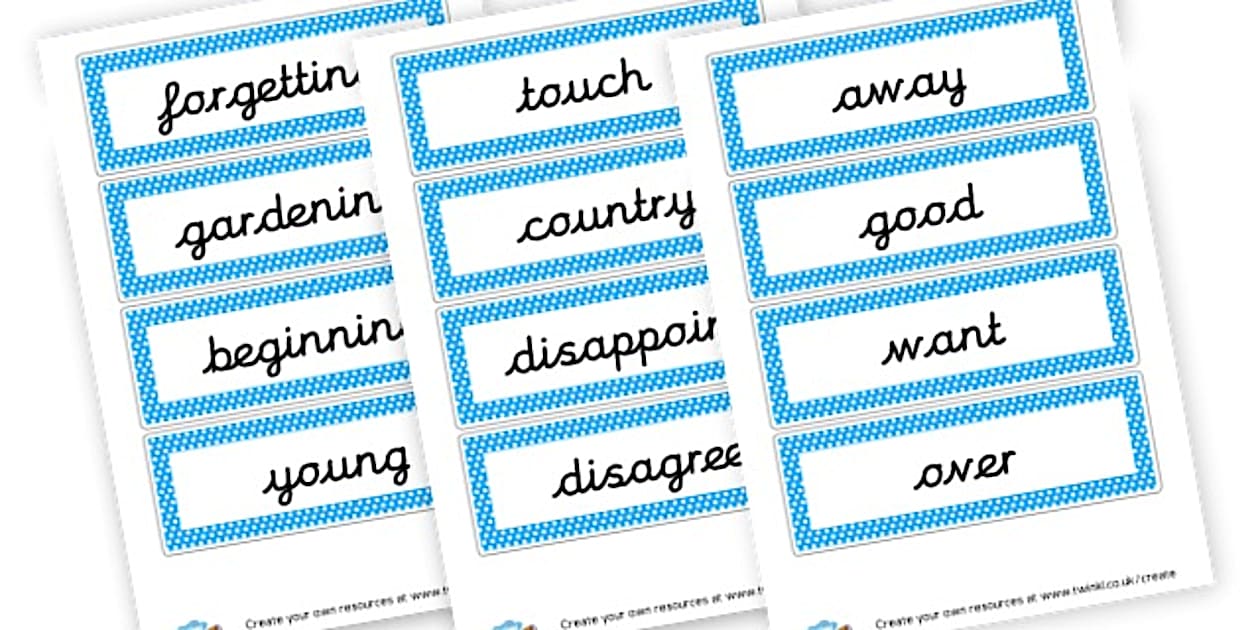 Spellings Year 3/4 (teacher made) - Twinkl