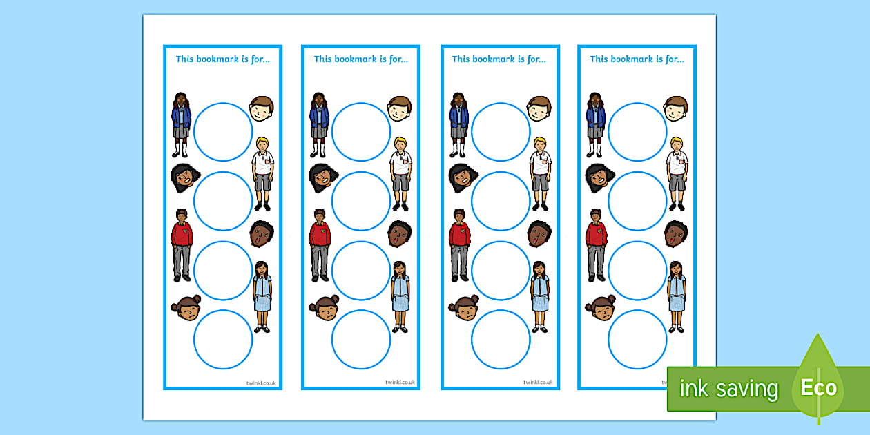 Cursive Ourselves Sticker Reward Bookmarks (15mm) - Twinkl