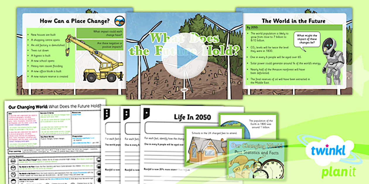 Geography: Our Changing World: What Does the Future Hold? Year 6 Lesson ...