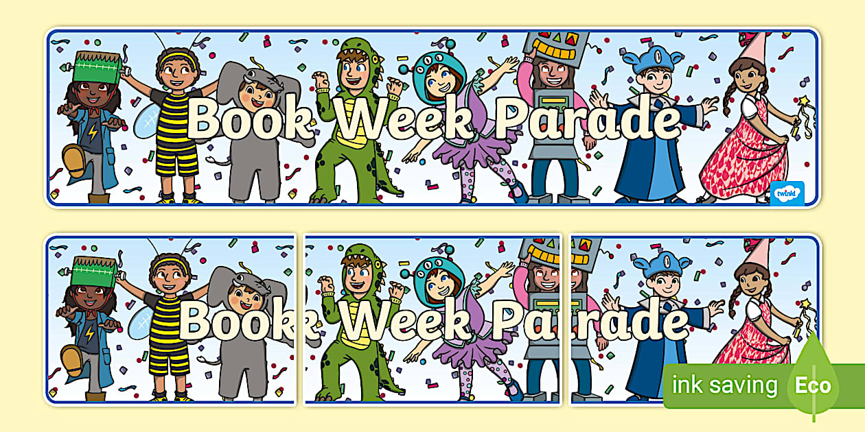 Book Week Parade Banner - Display Resources (teacher made)