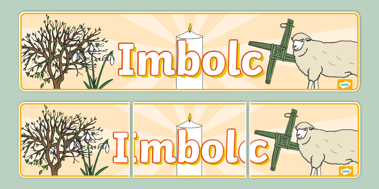 Imbolc Display Banner - Wheel of the Year (Teacher-Made)