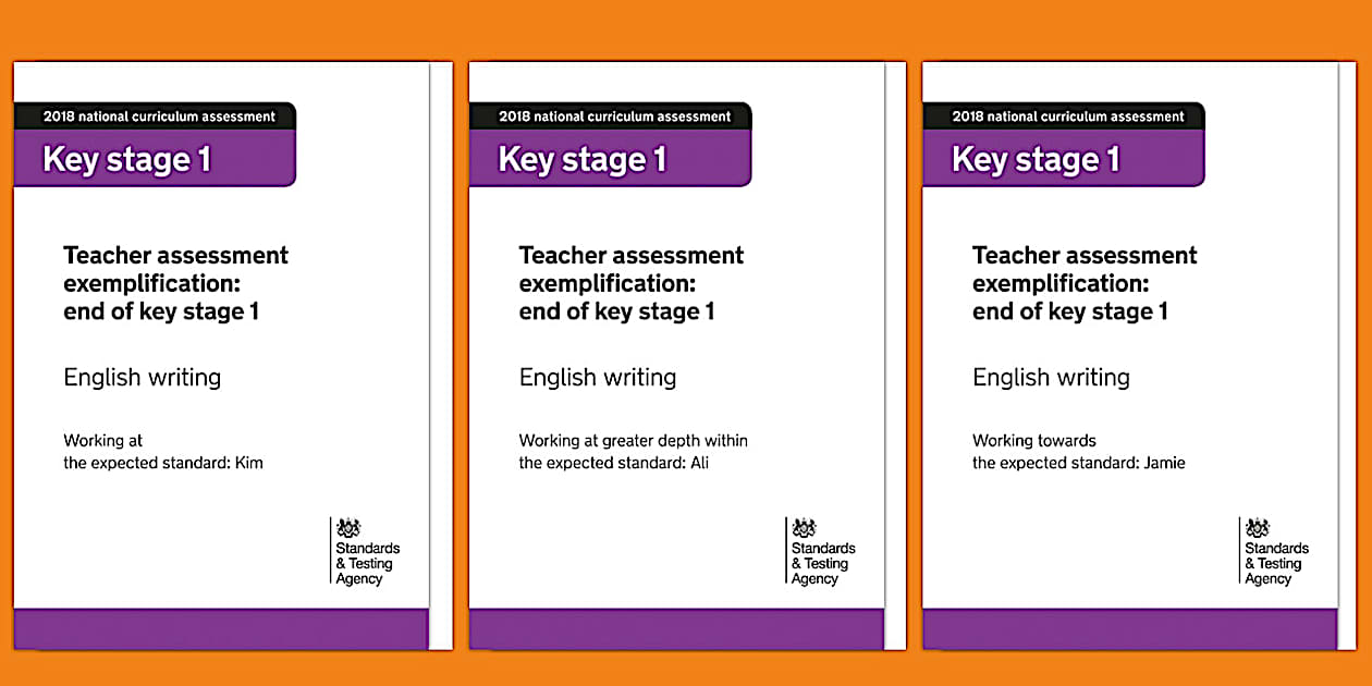 KS1 Writing Exemplification | 2018 TA Framework - Twinkl