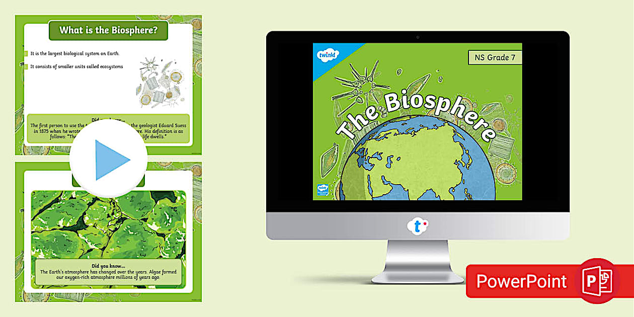 Biosphere Definition PowerPoint - Twinkl South Africa