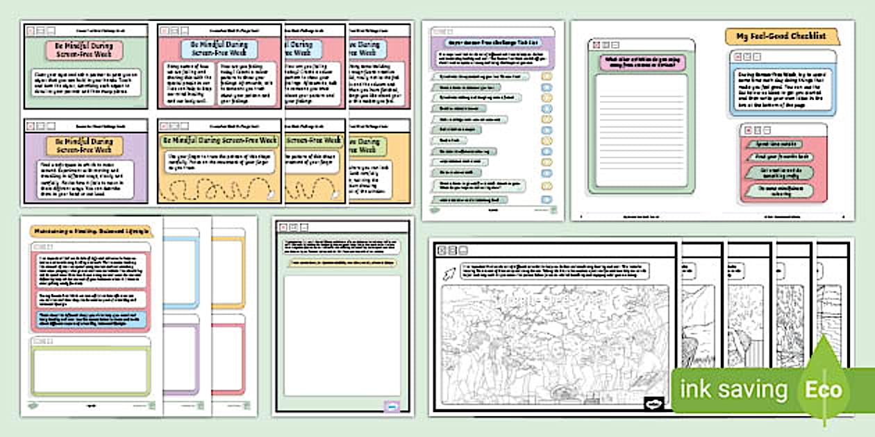 Screen-Free Week: Screen-Free Alternatives KS2 Activity Pack