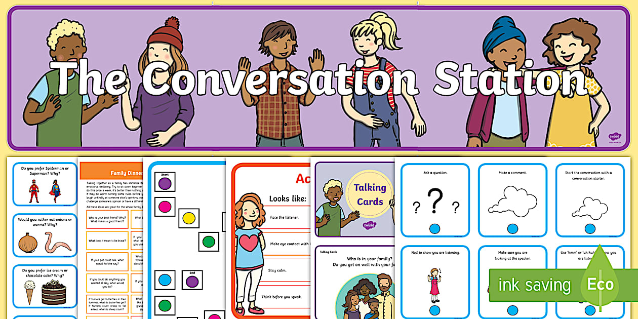 July Provision Conversational Skills Resource Pack | Twinkl
