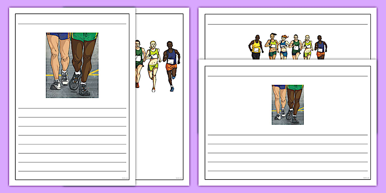 KS2 The London Marathon Writing Frames (teacher made)
