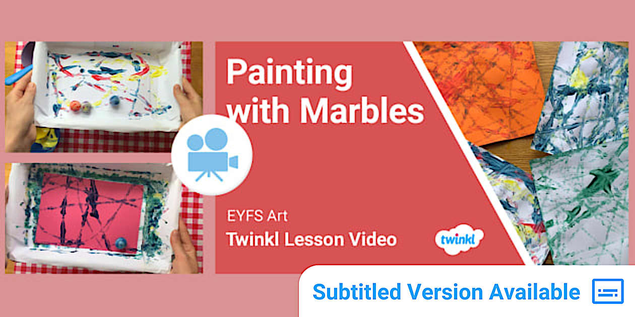 Get Creative with Paint Video Lesson 3 | EYFS Art - Twinkl