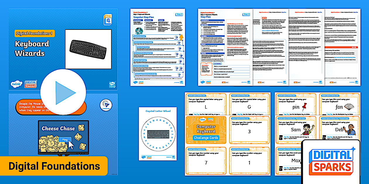 Digital Sparks: Digital Foundations 1: Step 4 - Twinkl