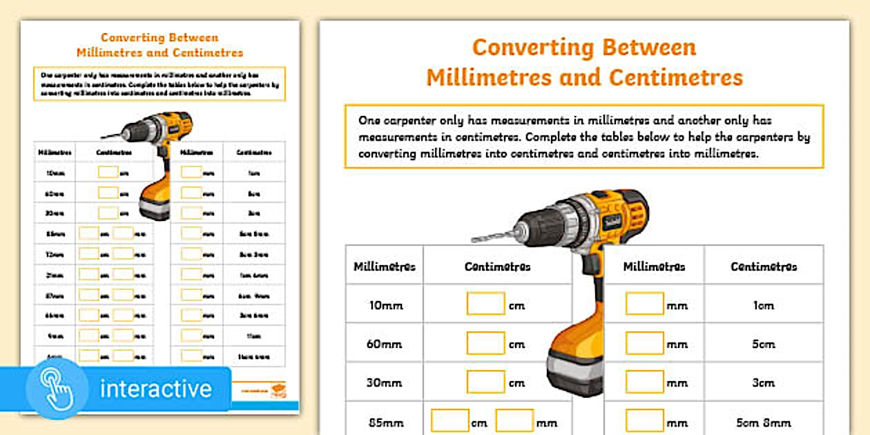 👉 Equivalent Lengths - mm & cm (teacher made) - Twinkl