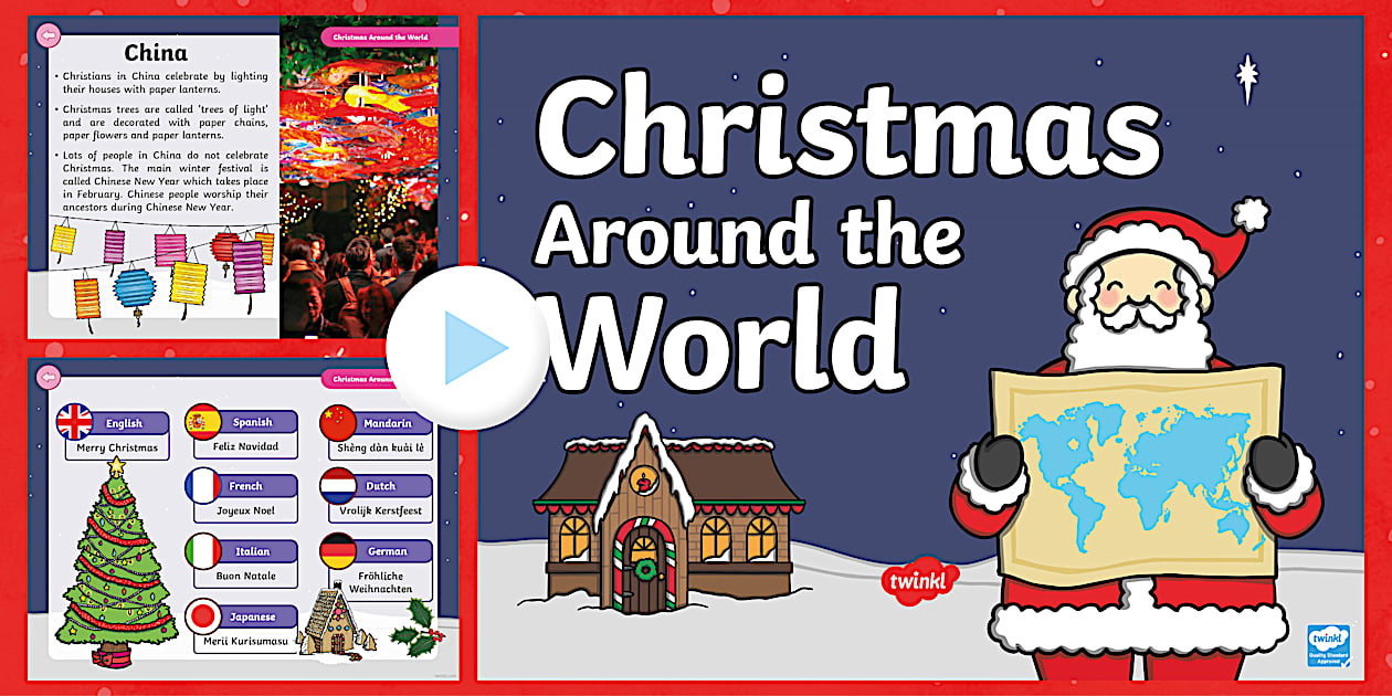 Learn About Christmas Around The World | PowerPoint - Twinkl