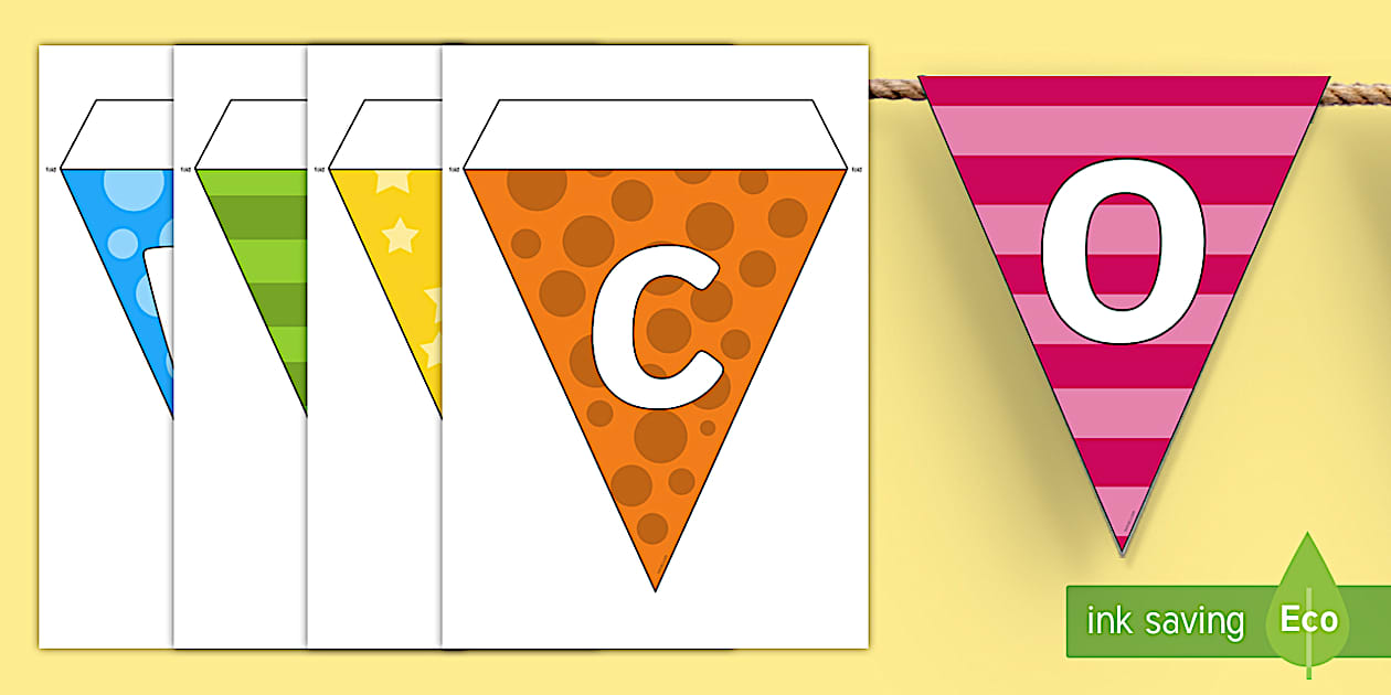 Welcome to Second Class Display Bunting (teacher made)