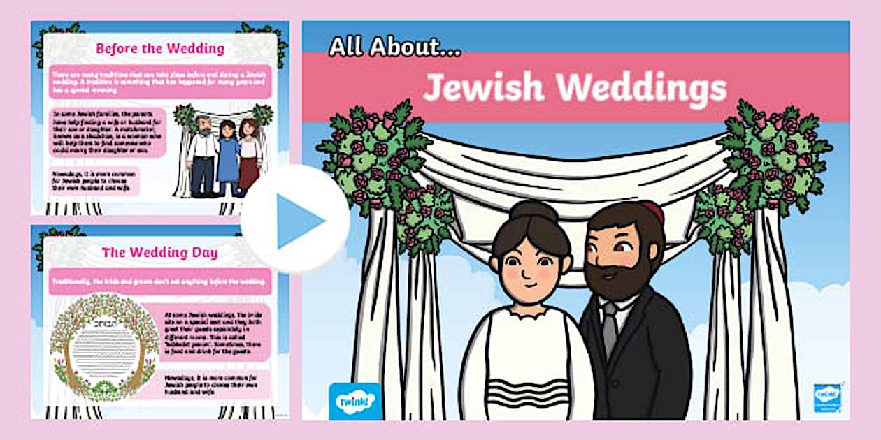 KS1 All About Jewish Weddings (teacher made) - Twinkl