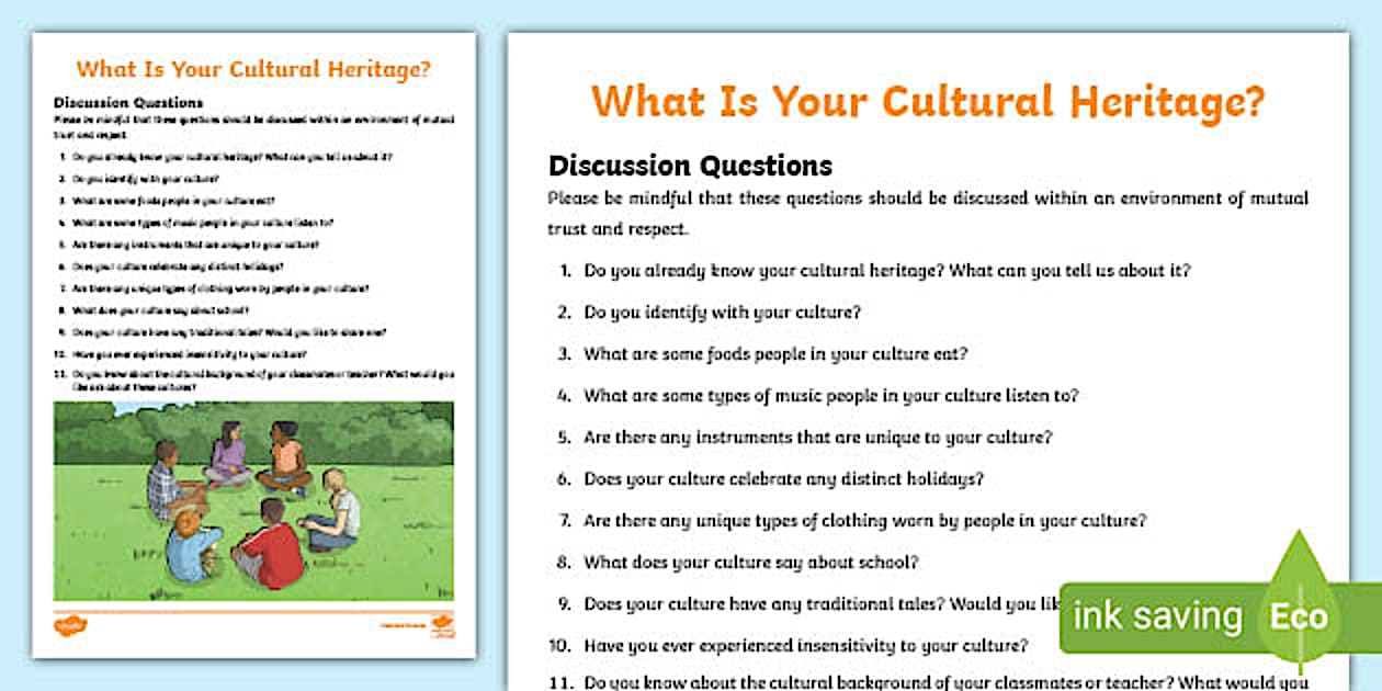 What Is Your Cultural Heritage I Resource I Twinkl ZA