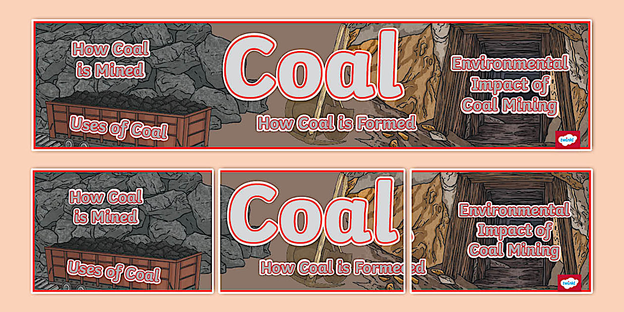 Coal – Banners (Teacher-Made) - Twinkl