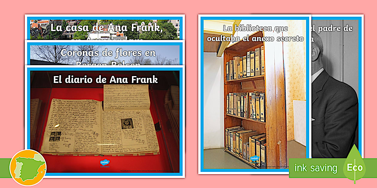 Posters: Ana Frank (teacher made) - Twinkl