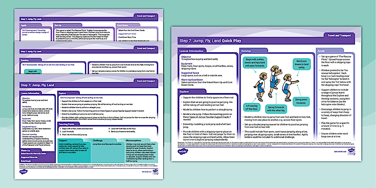 Nursery PE: Transport and Travel (Teacher-Made) - Twinkl