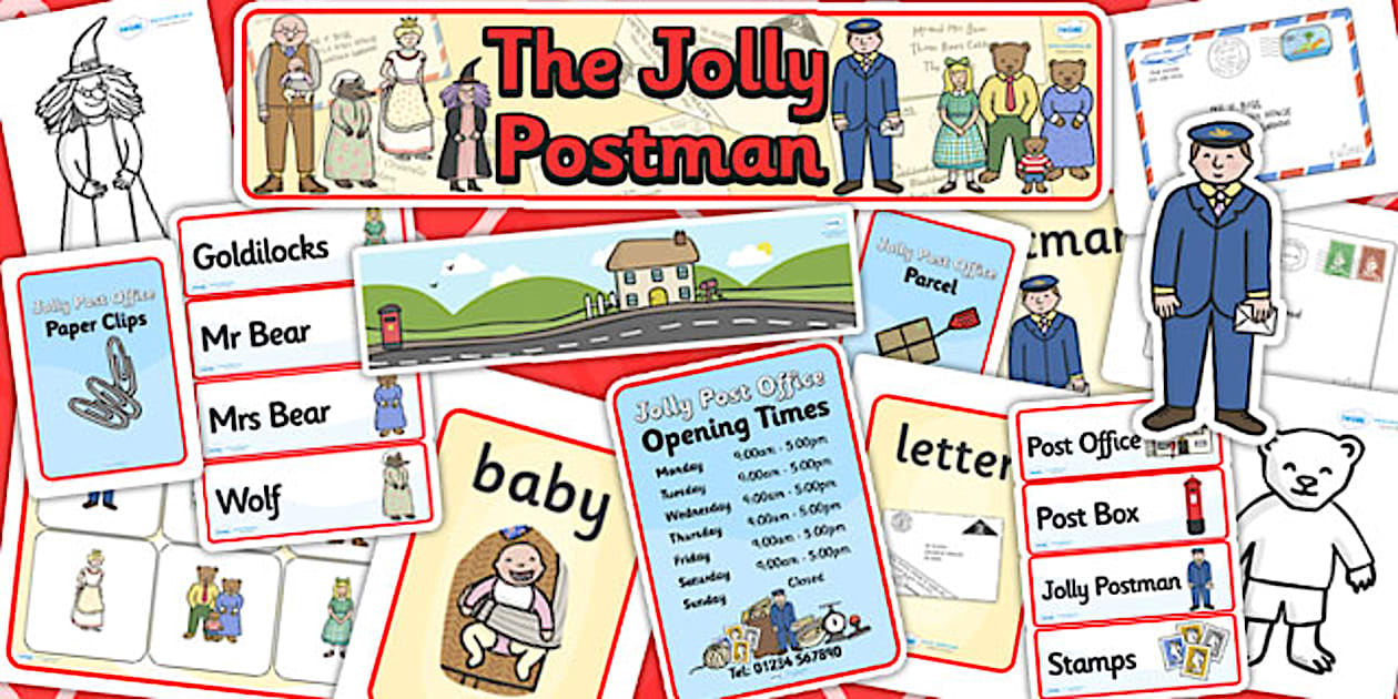 Childminder Resource Pack to Support Teaching on The Jolly Postman