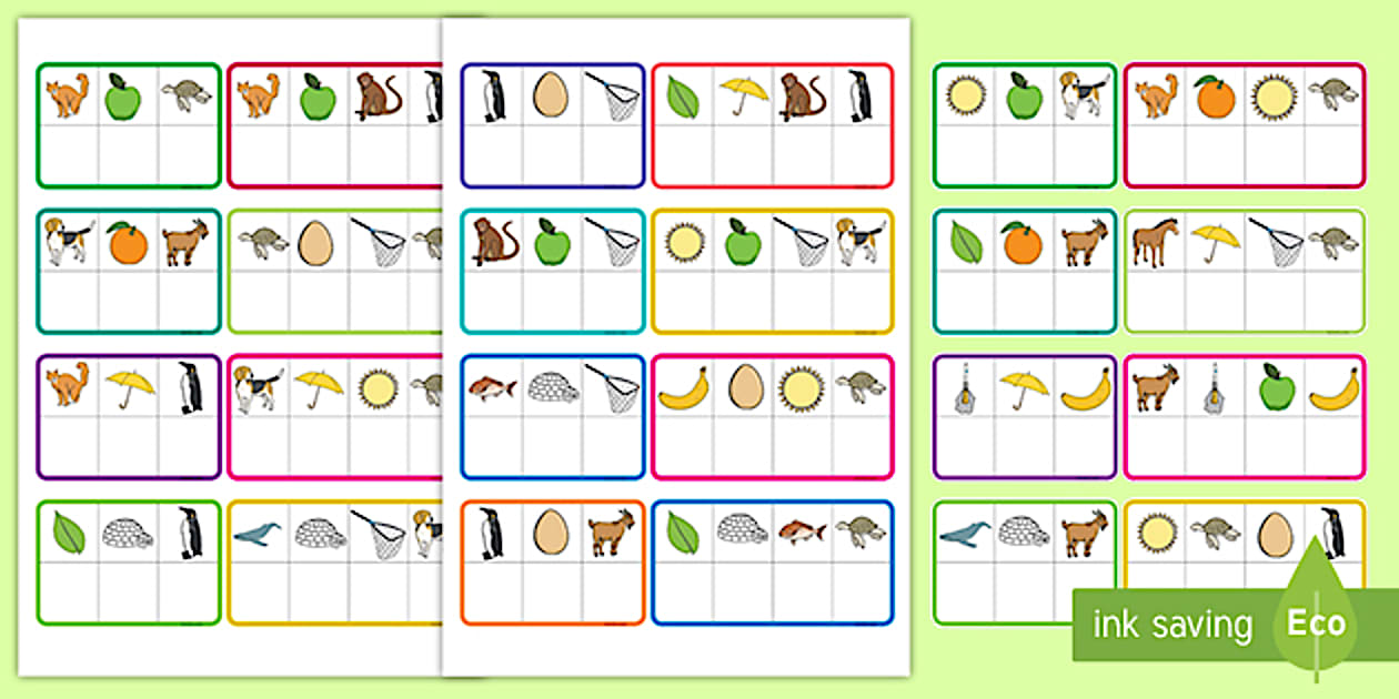 Initial Sounds Mystery Words Activity (teacher made)