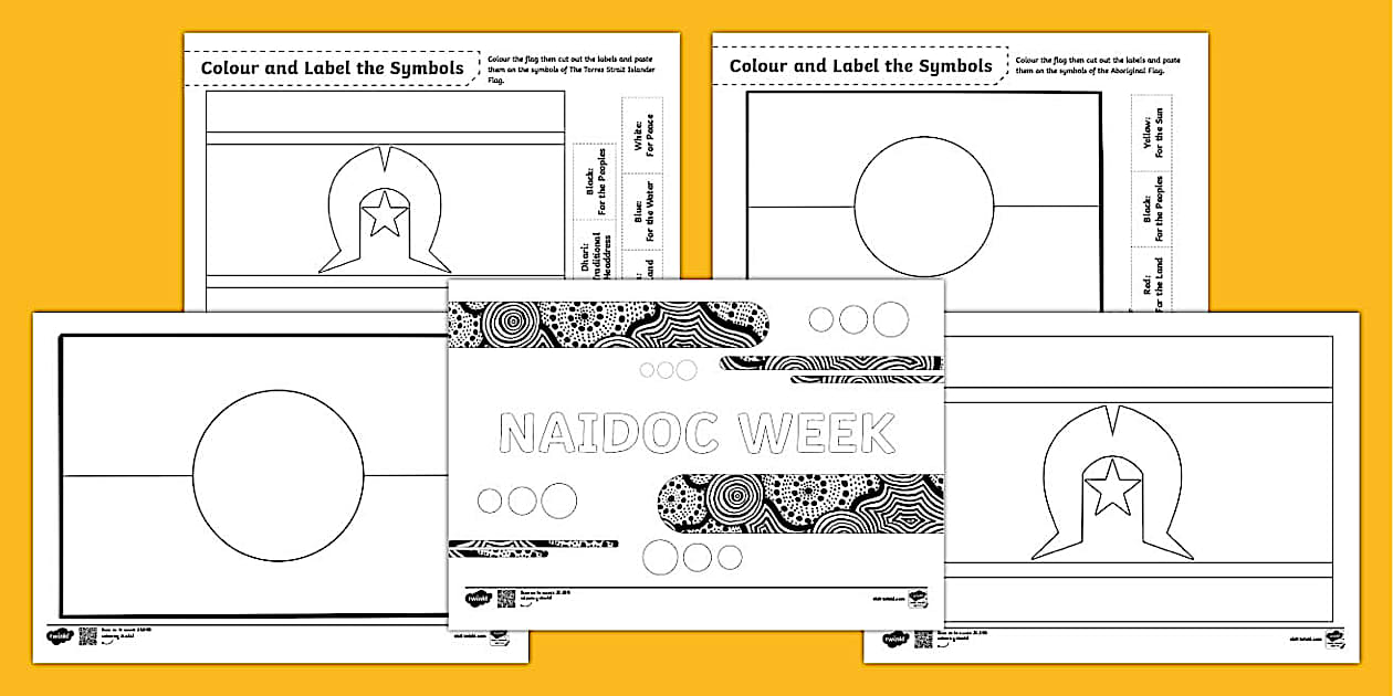 NAIDOC Week Colouring Pages | Aboriginal Australians