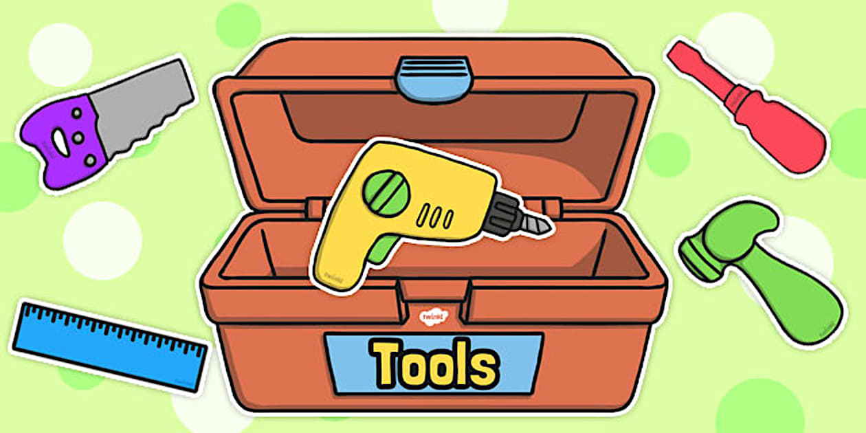 Editable Toy Tools and Toolbox (Teacher-Made) - Twinkl