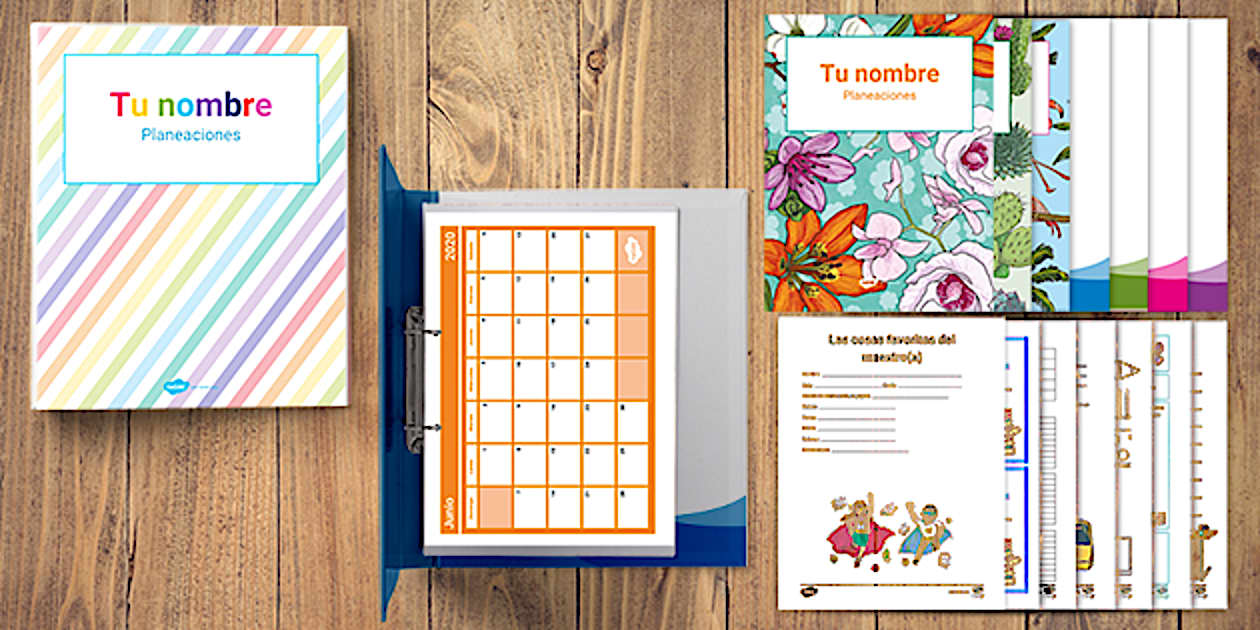 Cuaderno del profesor editable (teacher made) - Twinkl