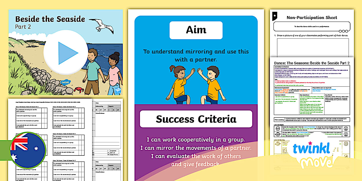 The Seasons Lesson 4: Beside the Seaside Part 2 - Twinkl