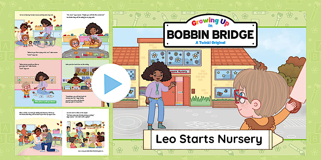 Leo Starts Nursery Story PowerPoint (teacher made) - Twinkl