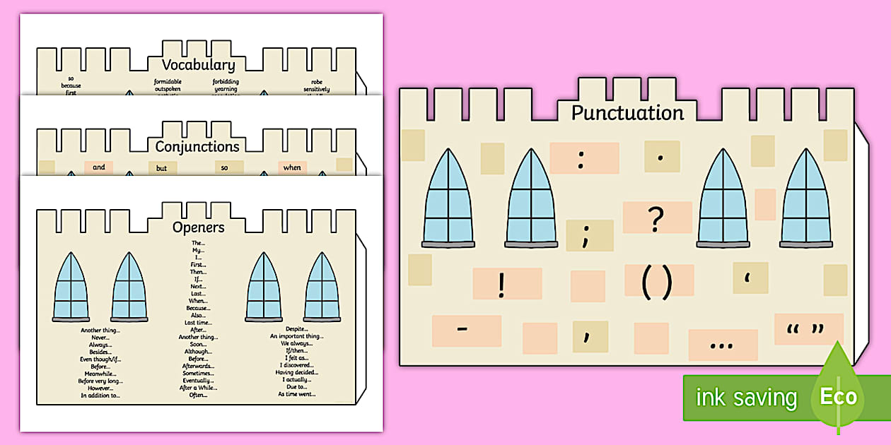 VCOP 3D Castle Visual Aid