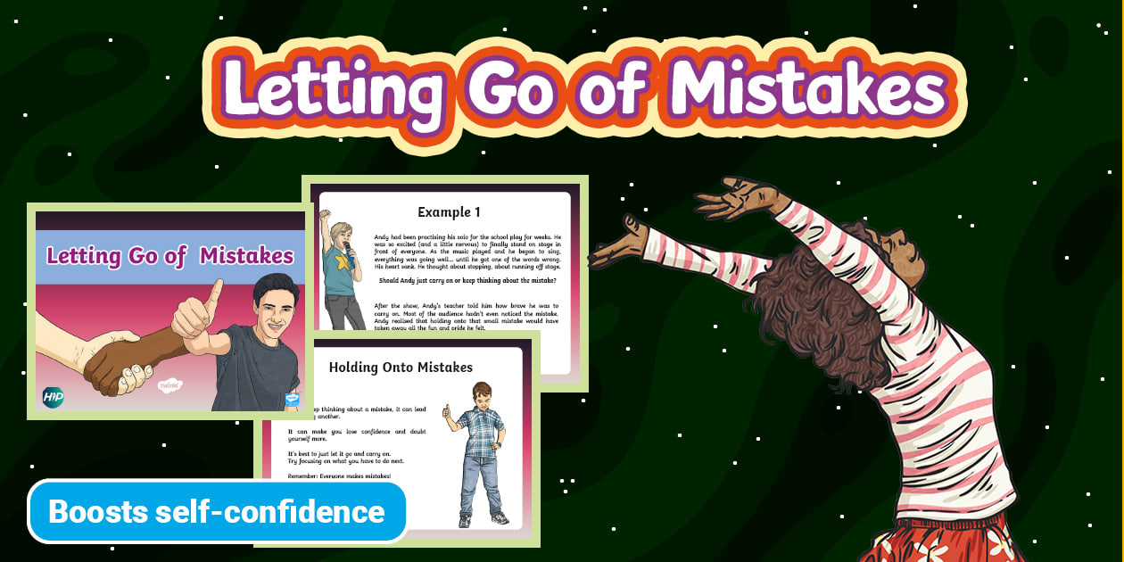 HIP Psychology Letting Go of Mistakes PowerPoint