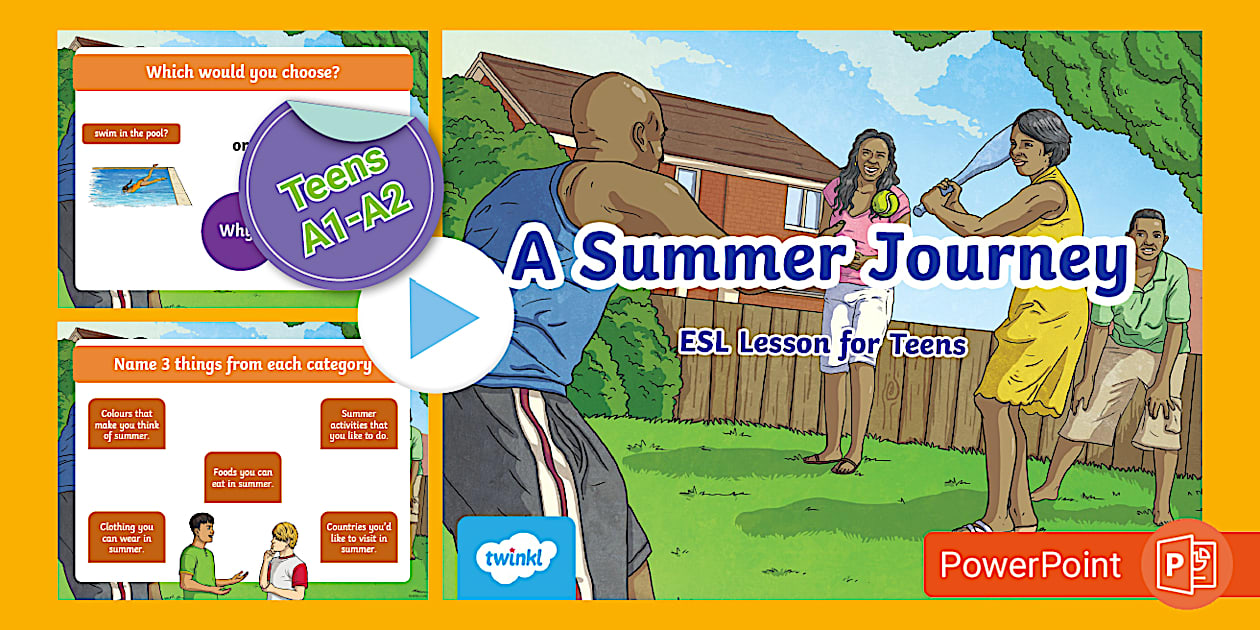 Twinkl ESL Summer Game PPT (teacher made) - Twinkl