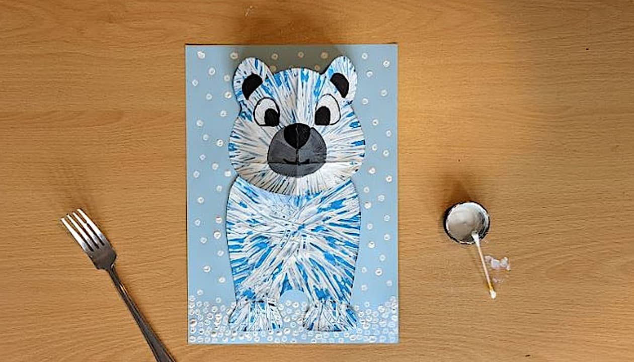 Urs polar 3D – Activitate practică (Teacher-Made)