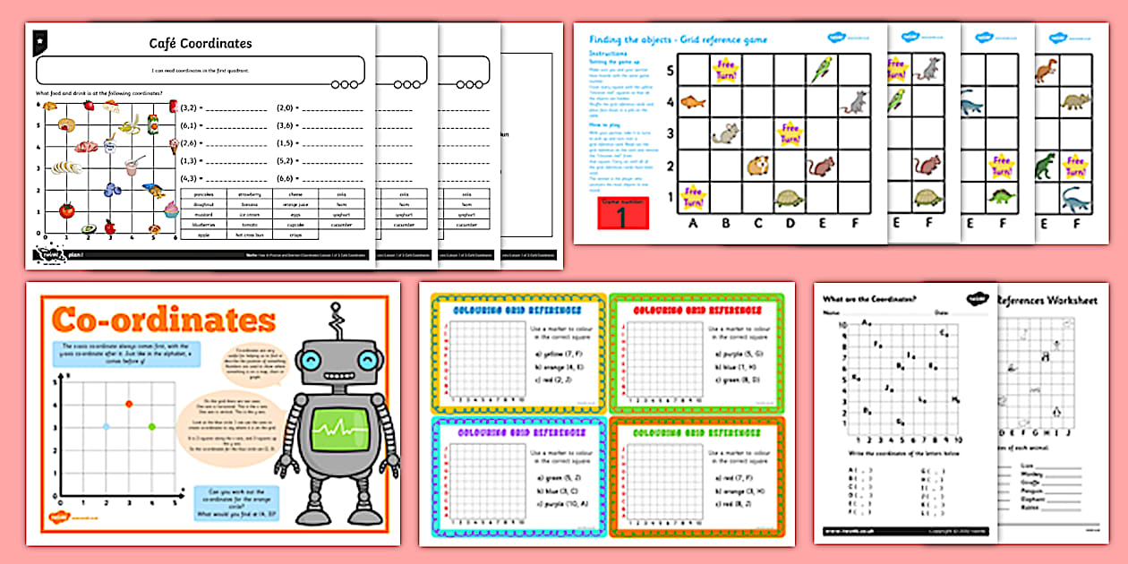 Year 4 Cartesian Plane Activity Pack (teacher made) - Twinkl Year 4 Cartesian Plane Activity Pack (teacher made) - Twinkl