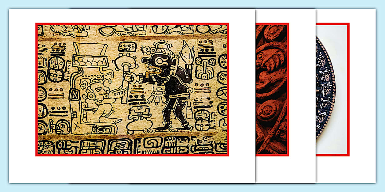 Maya Patterns Photo Display Pack (teacher made) - Twinkl