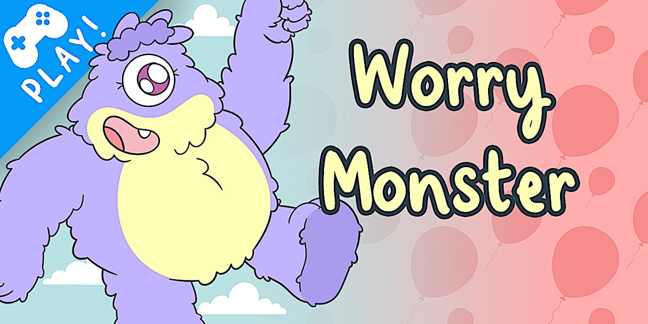 Worry Monster Game | Twinkl Go! (teacher made) - Twinkl